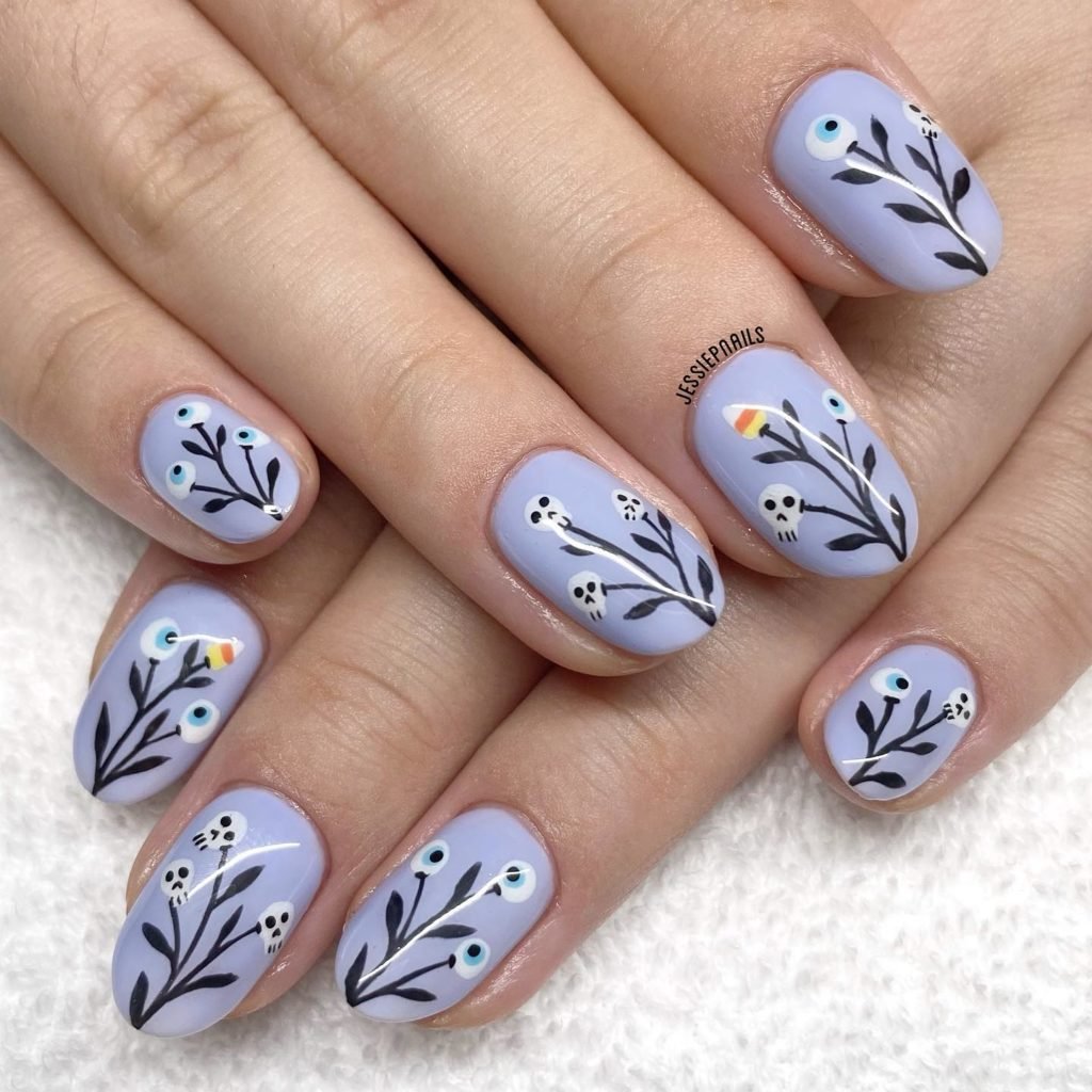 36 Awesome Purple Halloween Nails for You To Try This Spooky Season (2024)