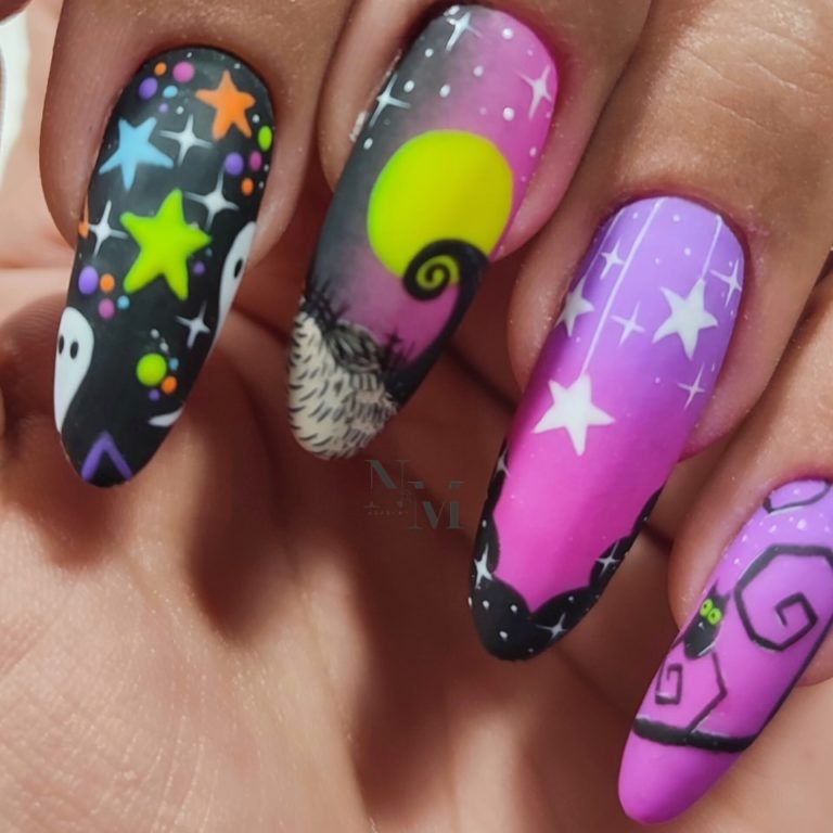 36 Awesome Purple Halloween Nails for You To Try This Spooky Season (2024)