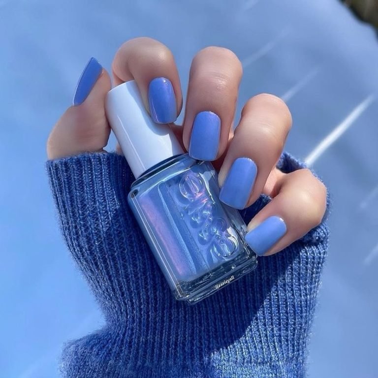 28 Super Cute Blue Nails Inspo for 2024