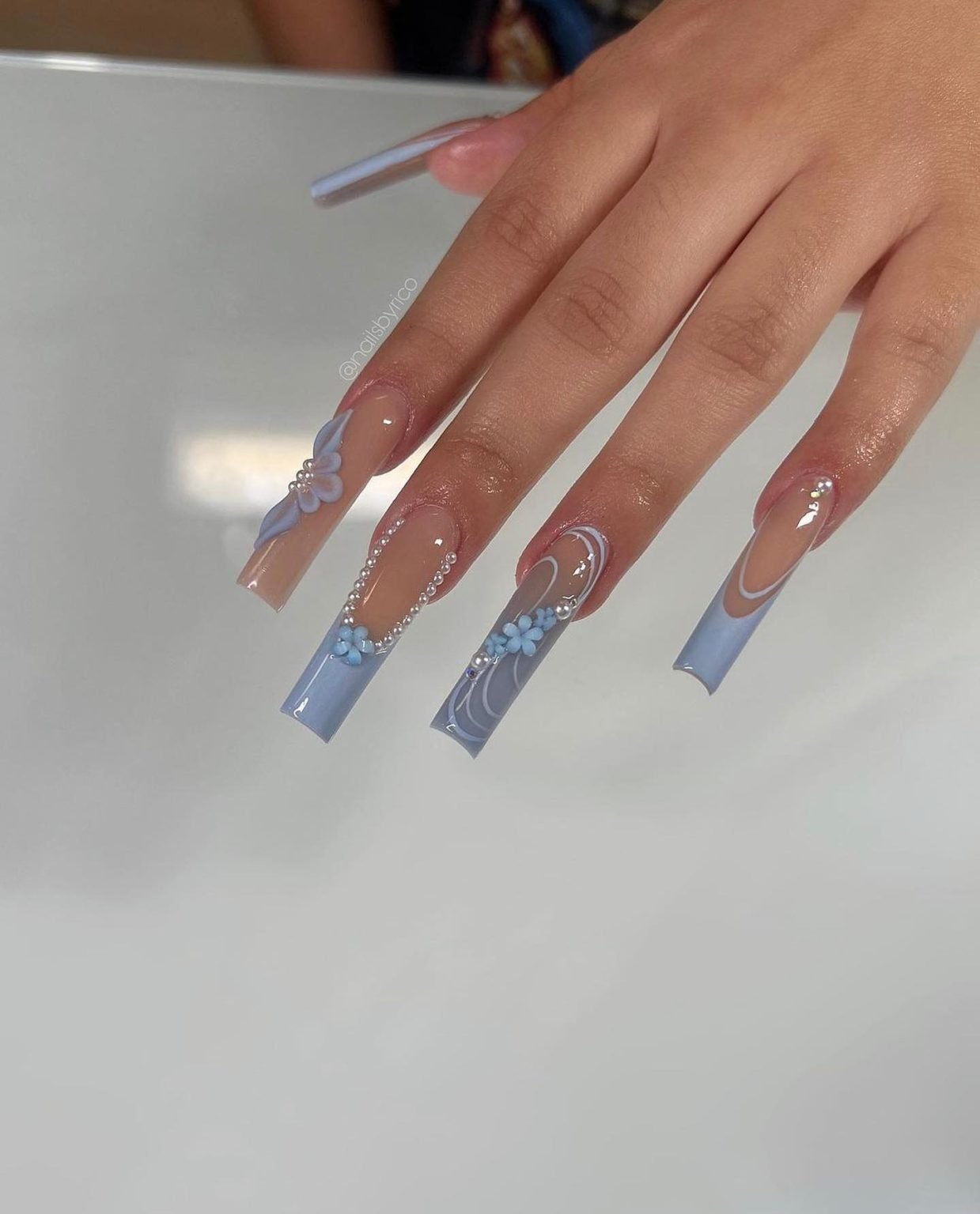36 Square Nail Ideas For a Super Chic Mani in 2024