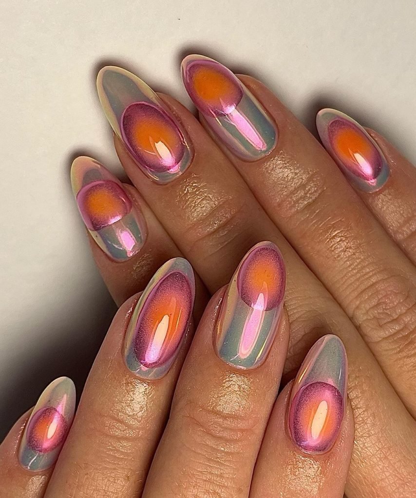 29 Stunning Aura Nails for a Trendy Manicure