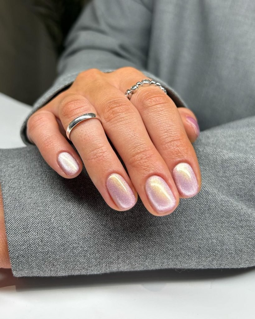 41 Cat Eye Nails for a Cute and Sparkly Manicure 2024 Inspo