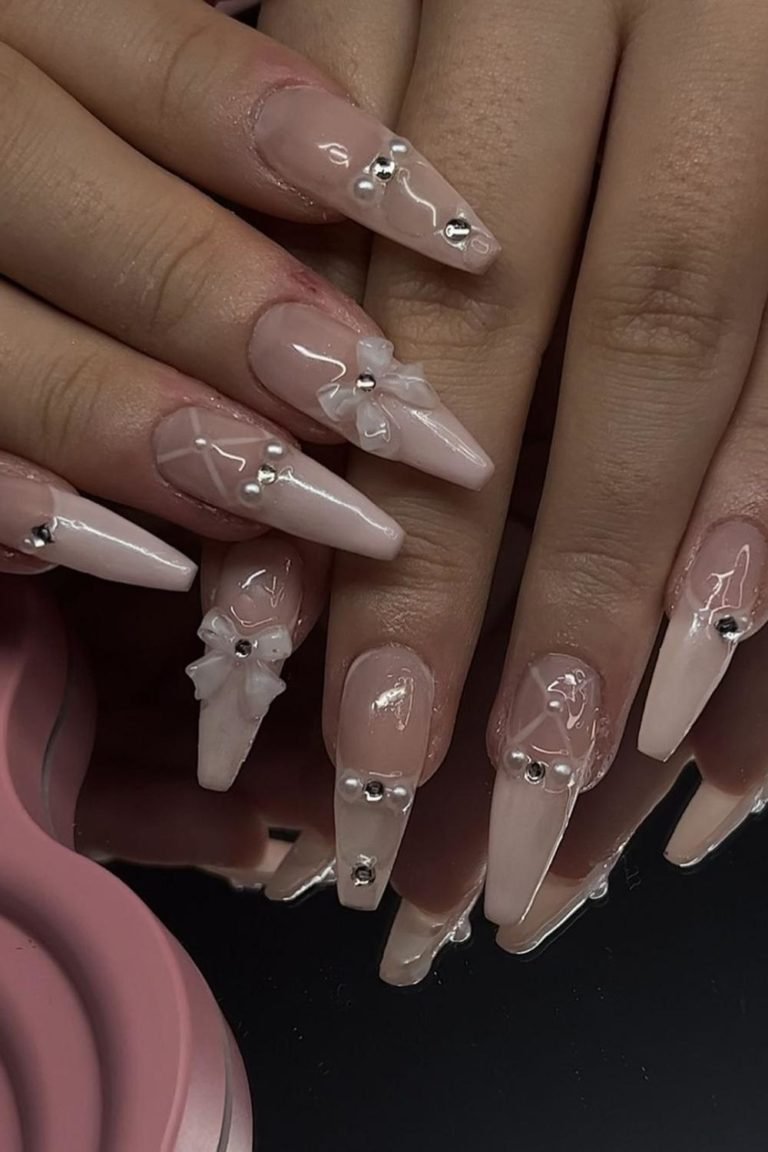 37 Trendy Ballerina Nails Designs for a Cute & Classy Manicure