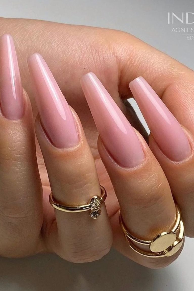 37 Trendy Ballerina Nails Designs for a Cute & Classy Manicure