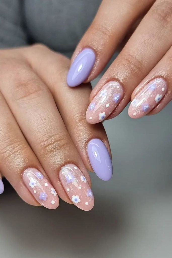 63 Trendy Purple Nails for a Cute Spring Mani