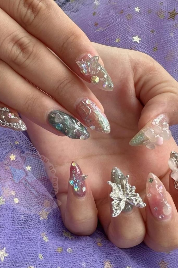 40 Super Cute Whimsical Nails for a Fun and Quirky Mani Inspo