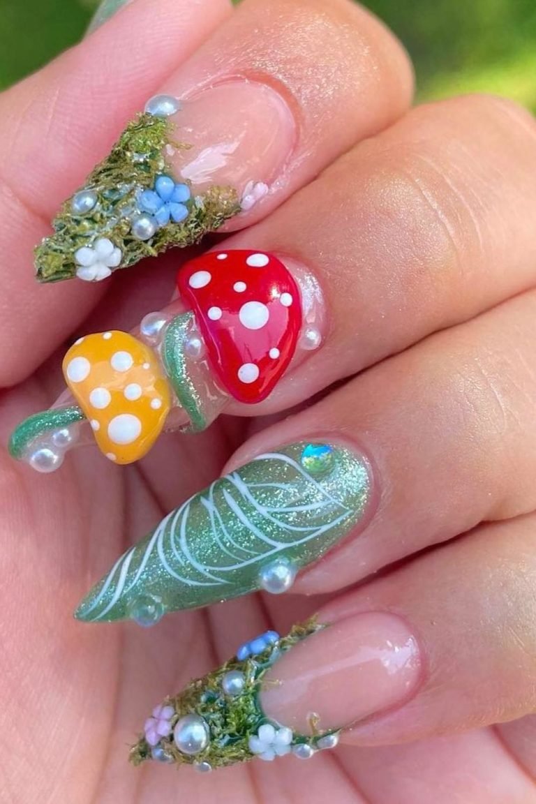 40 Super Cute Whimsical Nails for a Fun and Quirky Mani Inspo