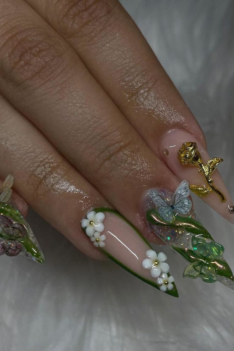 40 Super Cute Whimsical Nails for a Fun and Quirky Mani Inspo