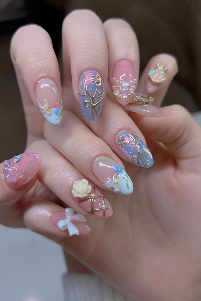 40 Super Cute Whimsical Nails for a Fun and Quirky Mani Inspo
