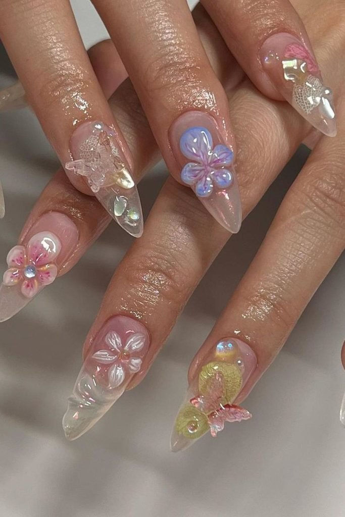 40 Super Cute Whimsical Nails for a Fun and Quirky Mani Inspo