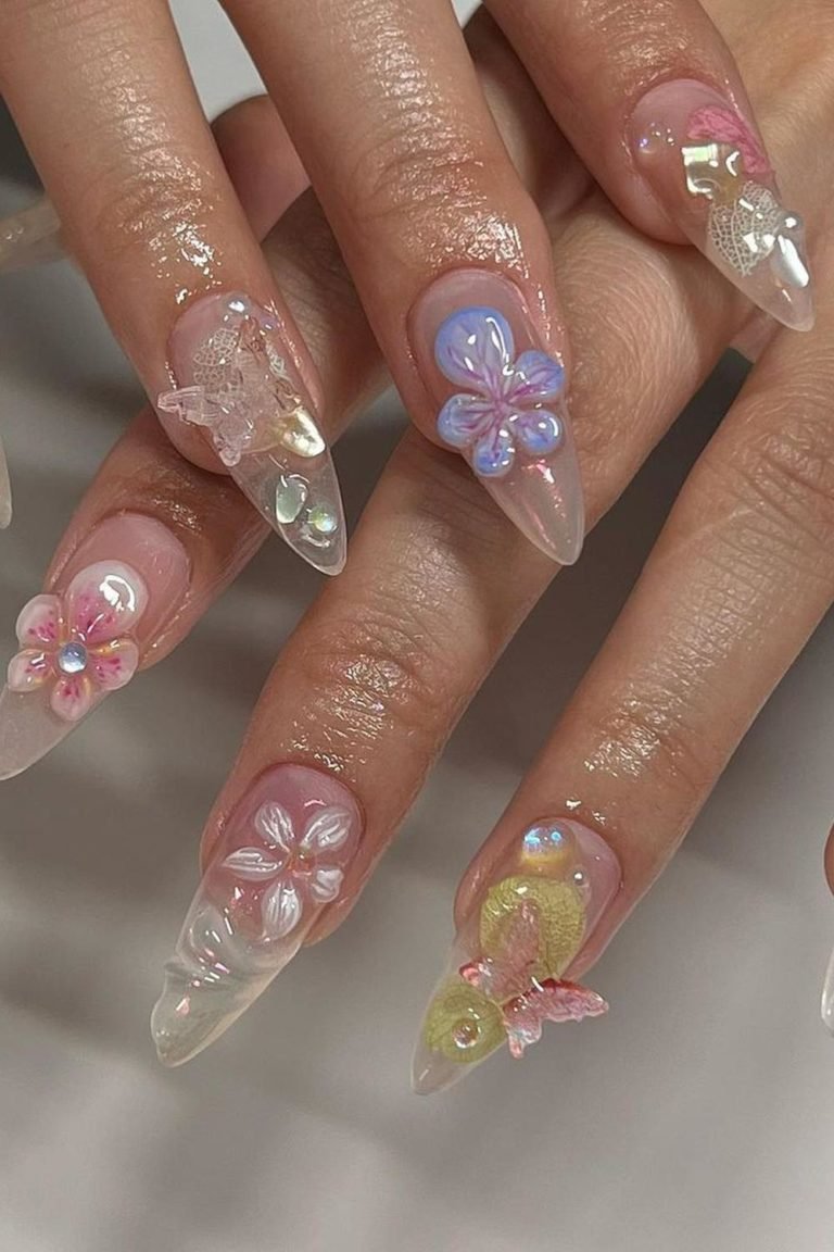 40 Super Cute Whimsical Nails for a Fun and Quirky Mani Inspo