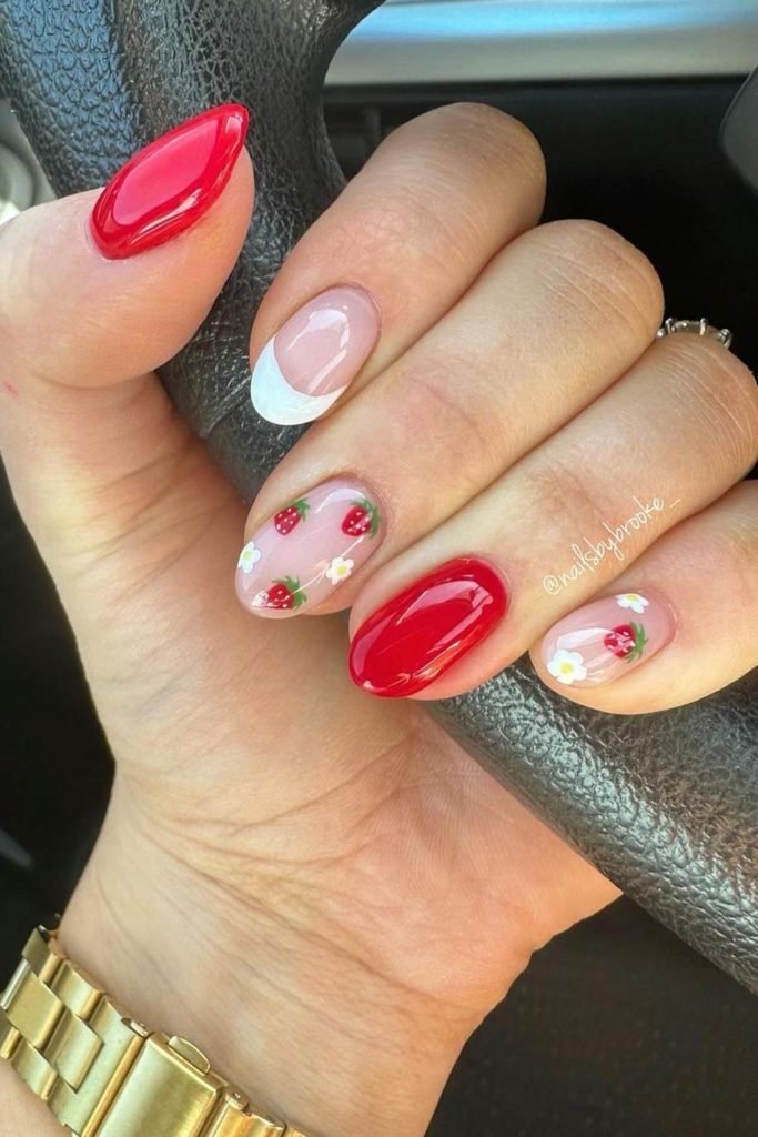 34 Super Cute and Patriotic Fourth of July Nails Inspo